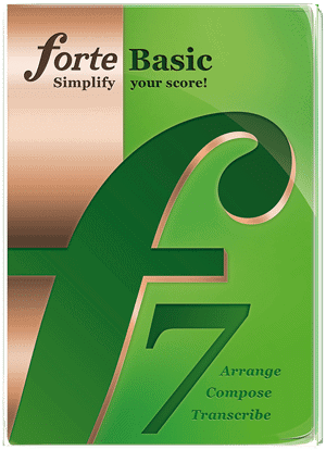 Get music notation software FORTE 8 Basic for FREE - Forte Notation