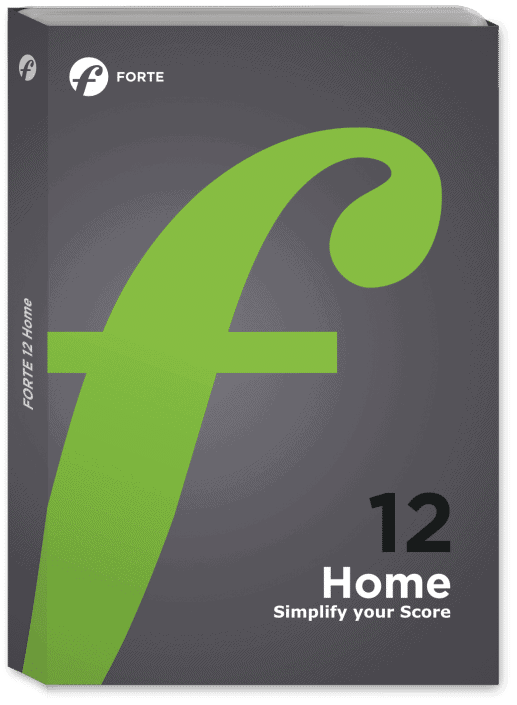 Music Notation Software FORTE - Smart Music Writing Software